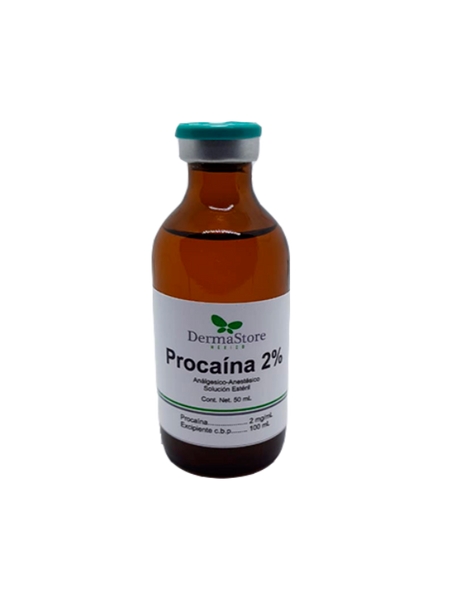 Procaína 2% 50ml – dermastoremexico